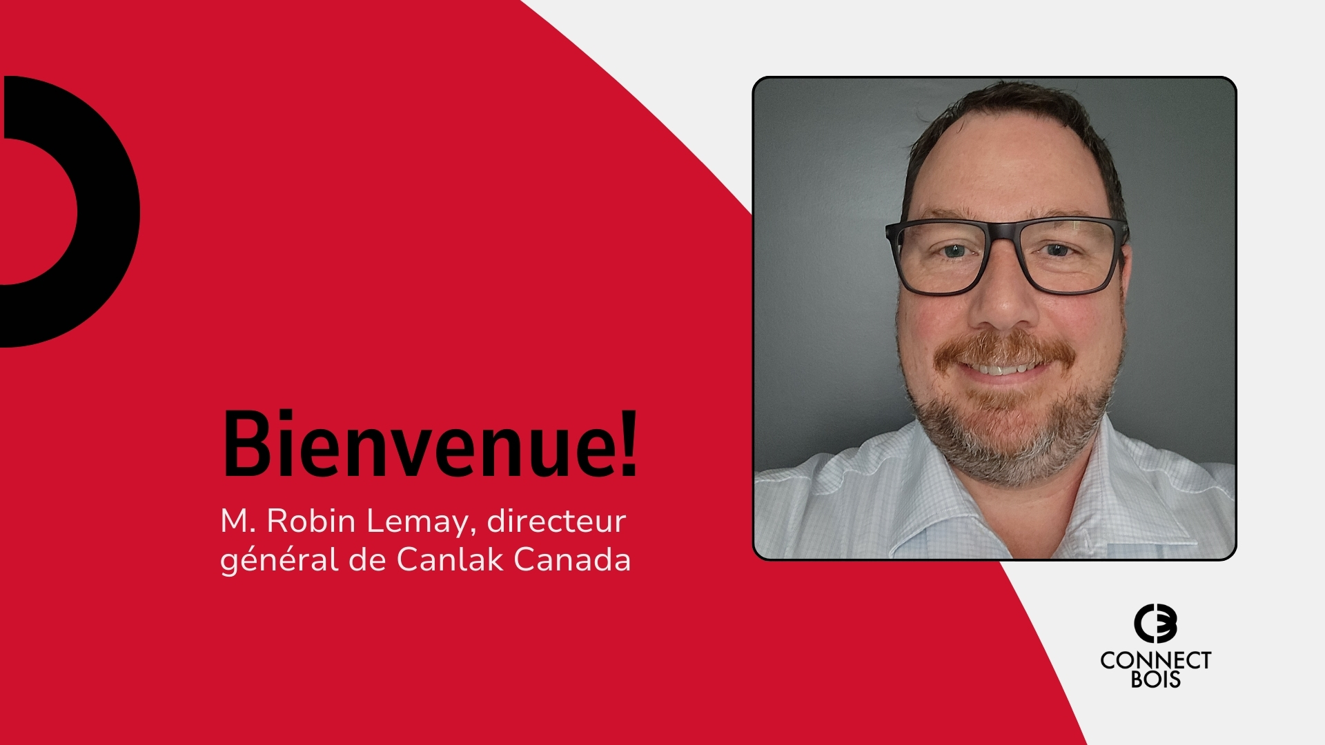 Un nouvel administrateur au sein de l'organisation : M. Robin Lemay ...